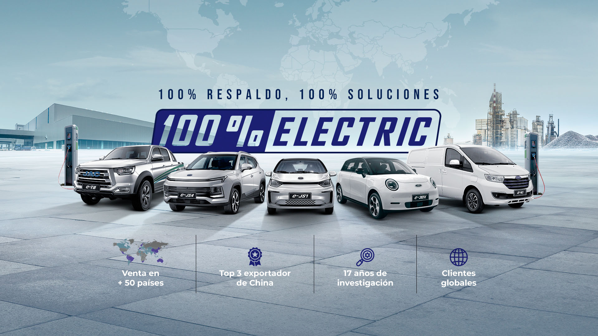 JAC Portafolio 100% Electric
